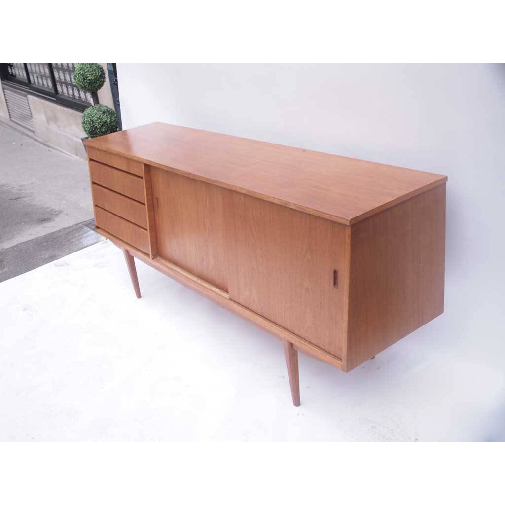 Enfilade scandinave vintage façade en biais | Selency