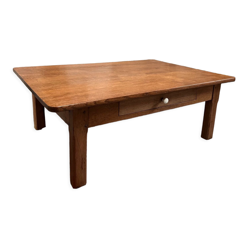 Table basse en chêne massif | Selency