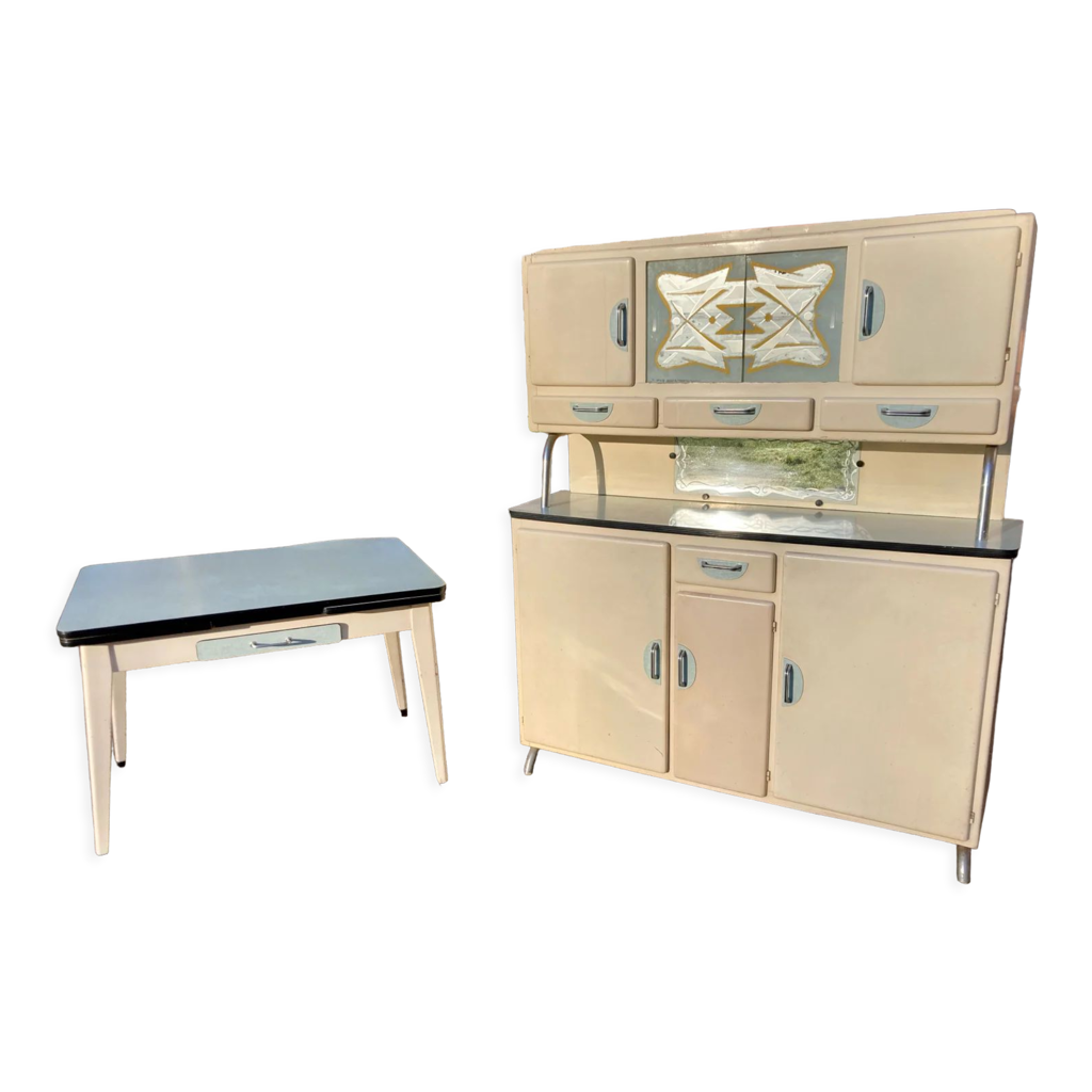 Ensemble formica buffet mado et table | Selency