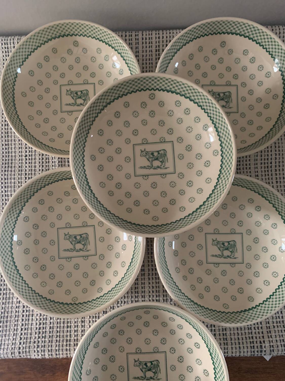 Assiettes creuses vintage Geneviève Lethu | Selency