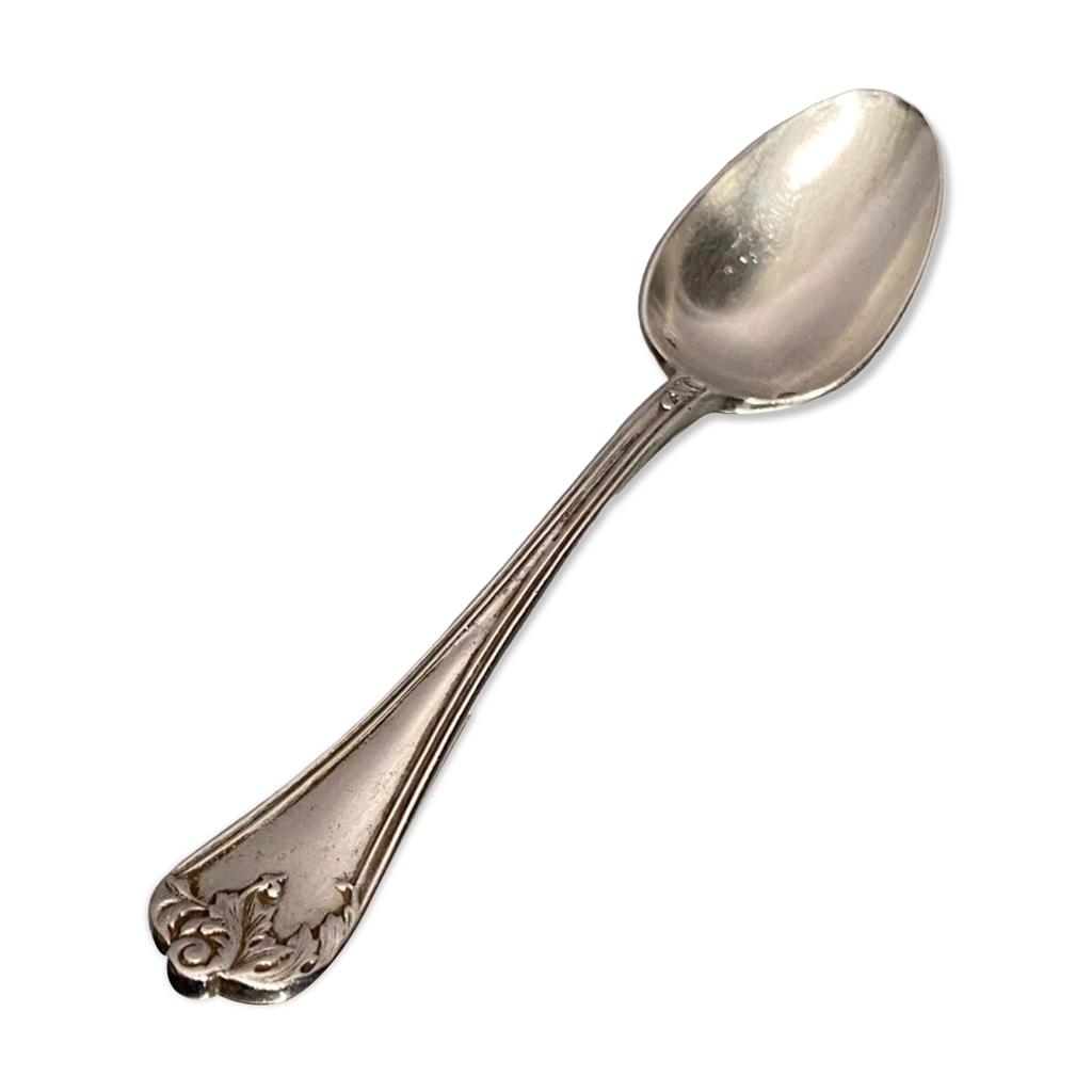 Cuillère en argent massif Minerve de style Louis XV | Selency