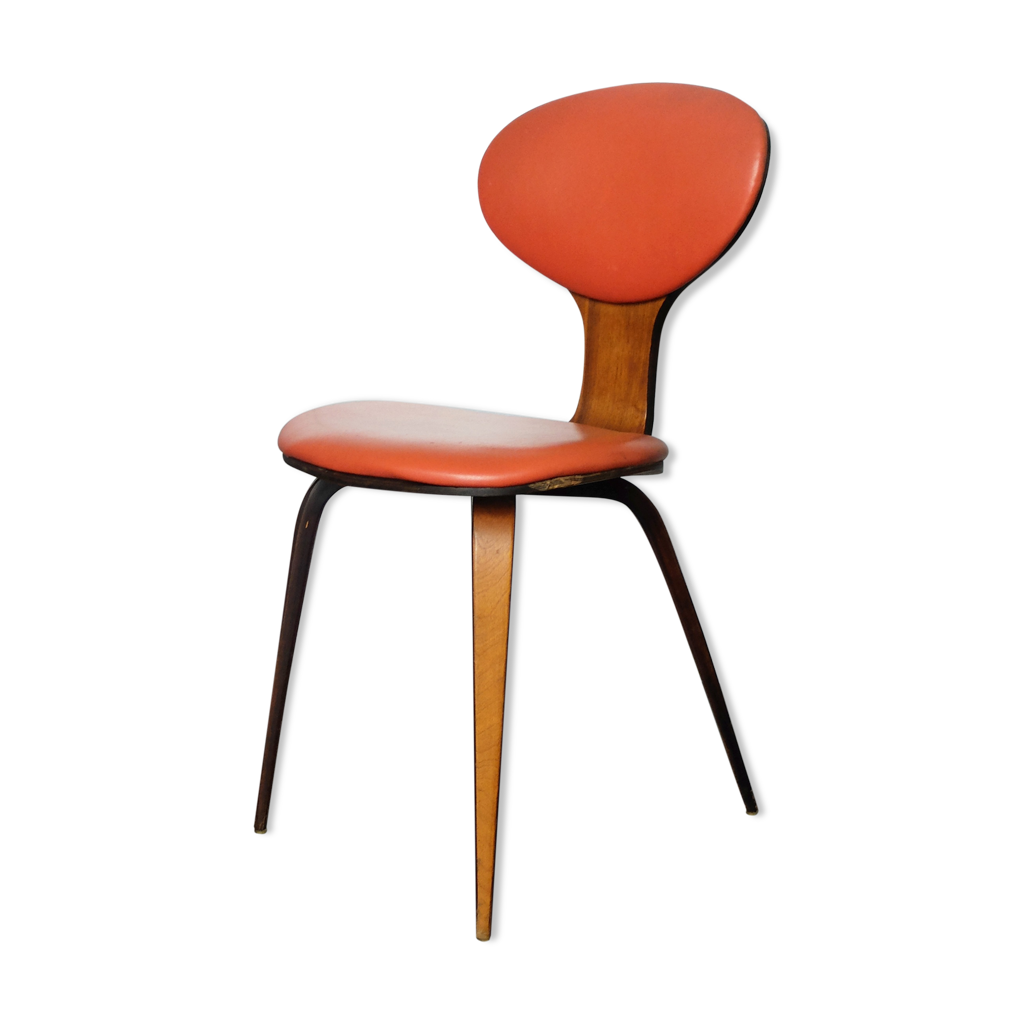Chaise vintage Norman Cherner par Plycraft USA | Selency