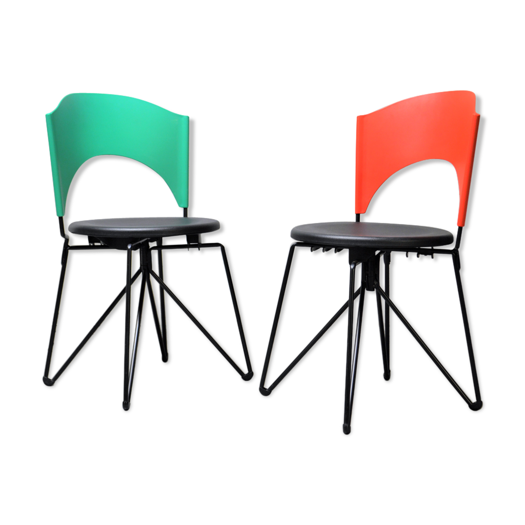 Bonaldo chairs design Carlo Bartoli 1989 vintage model Sophia | Selency
