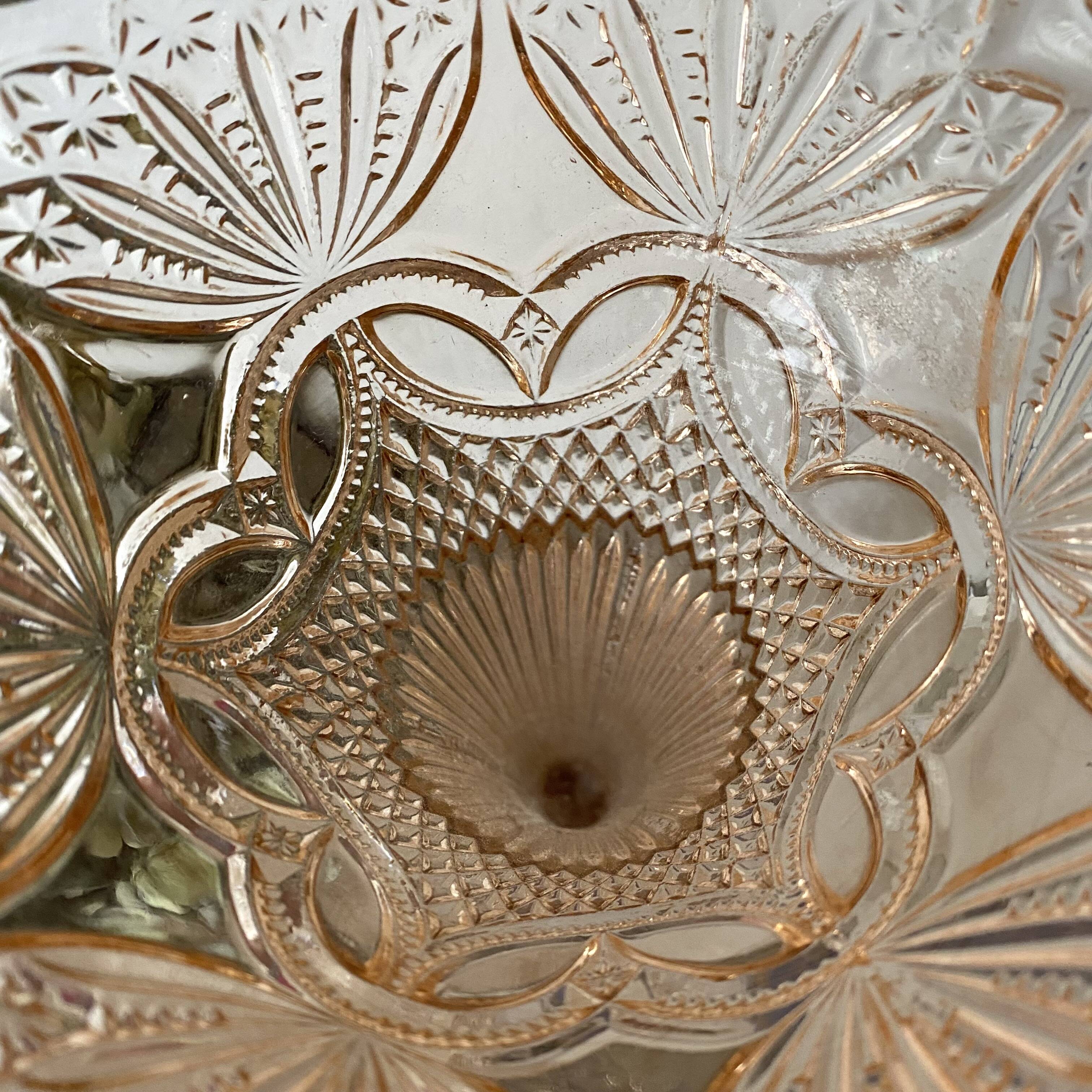 Vase cornet art nouveau , centre de table tulipier | Selency