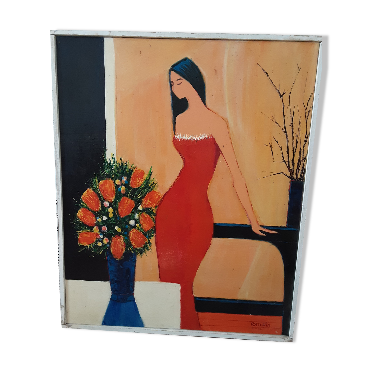 Tableau artiste peintre Romarin | Selency