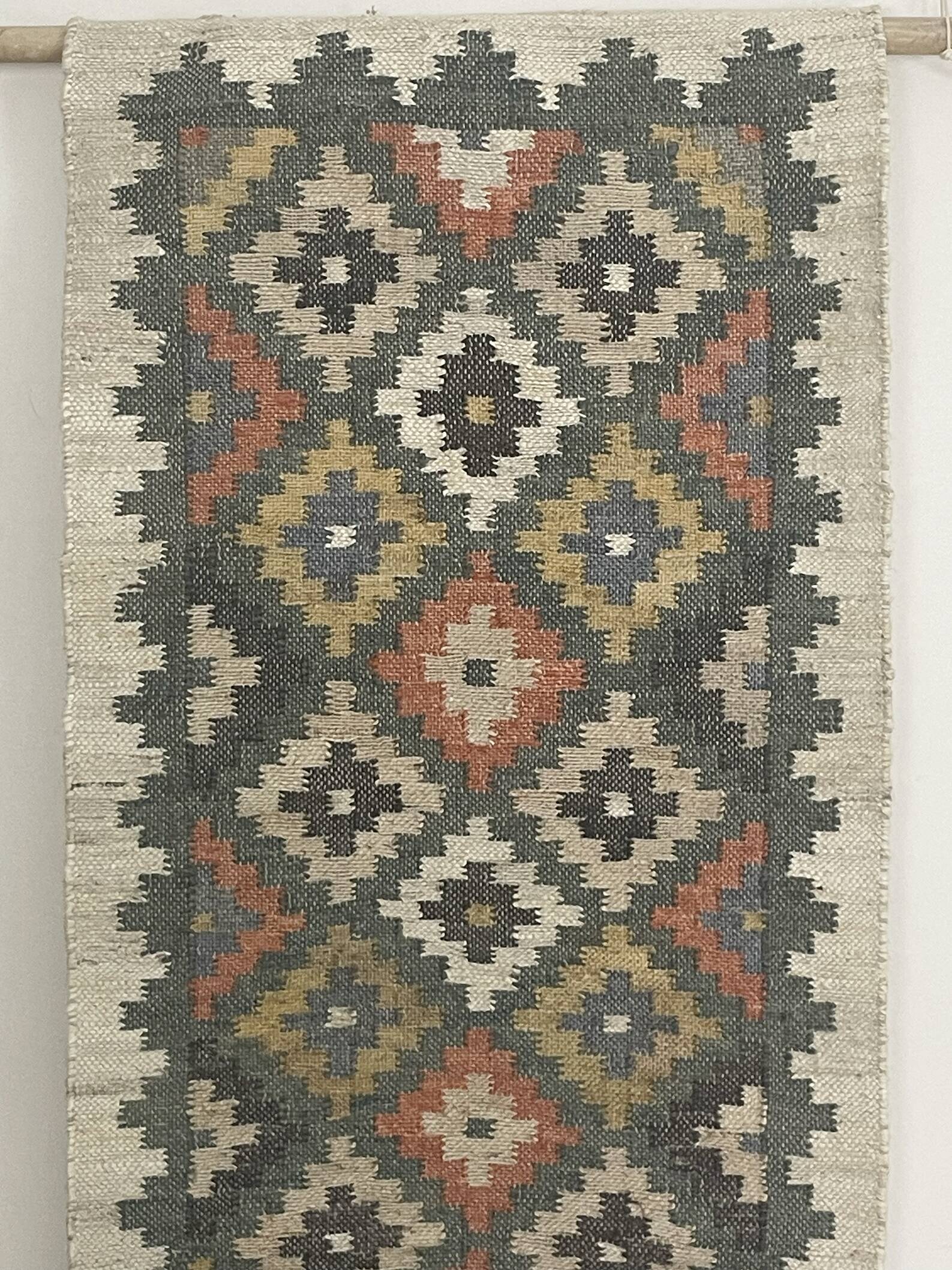 Tapis Kilim tissé à la main en chanvre et coton, 2,5 x 4 pi, tapis ...