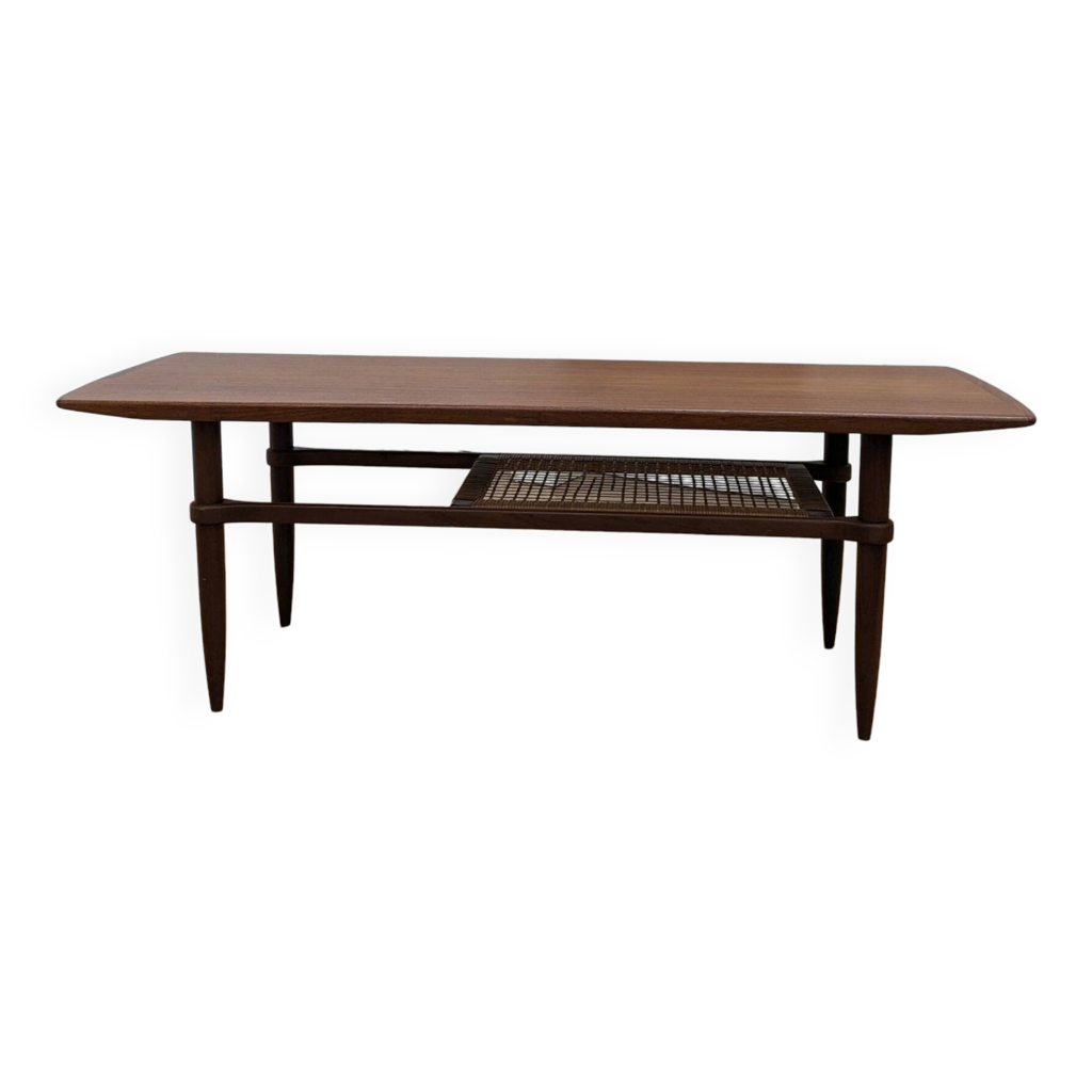 Table basse vintage par Johannes Andersen | Selency