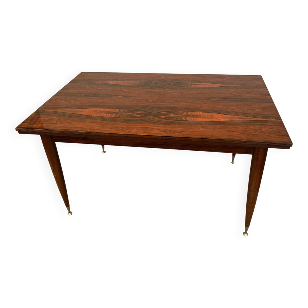 Table extensible vintage en palissandre de Rio | Selency