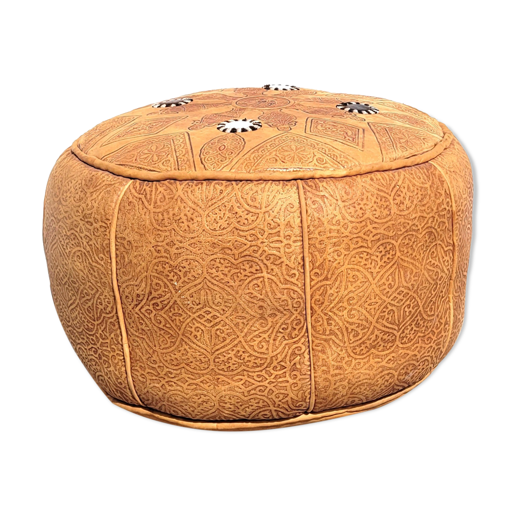 Pouf marocain camel | Selency
