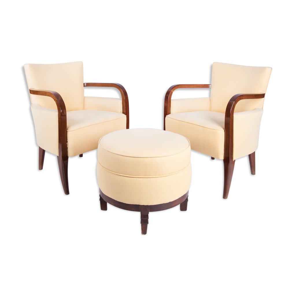 Art deco ottoman store