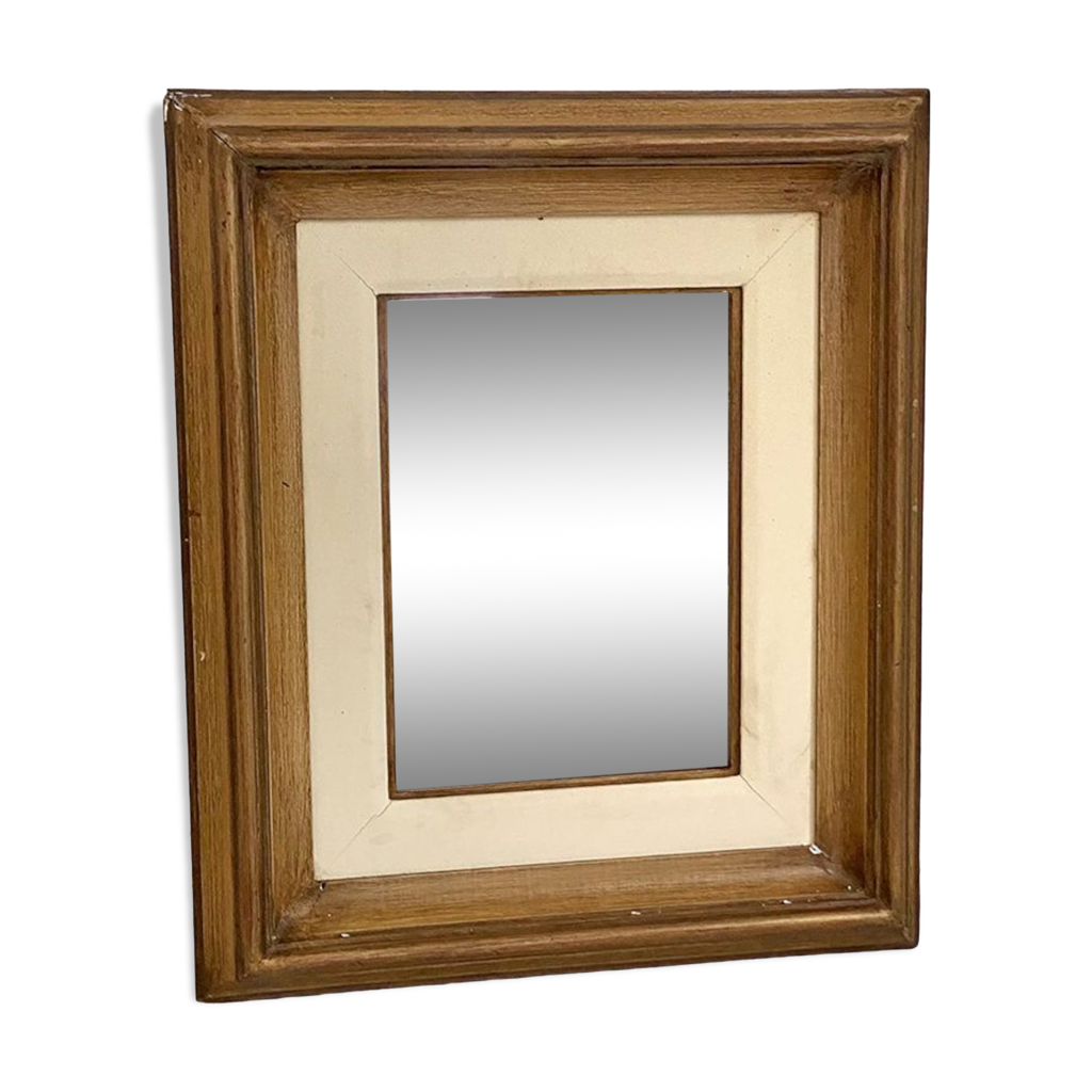 Miroir cadre bois | Selency