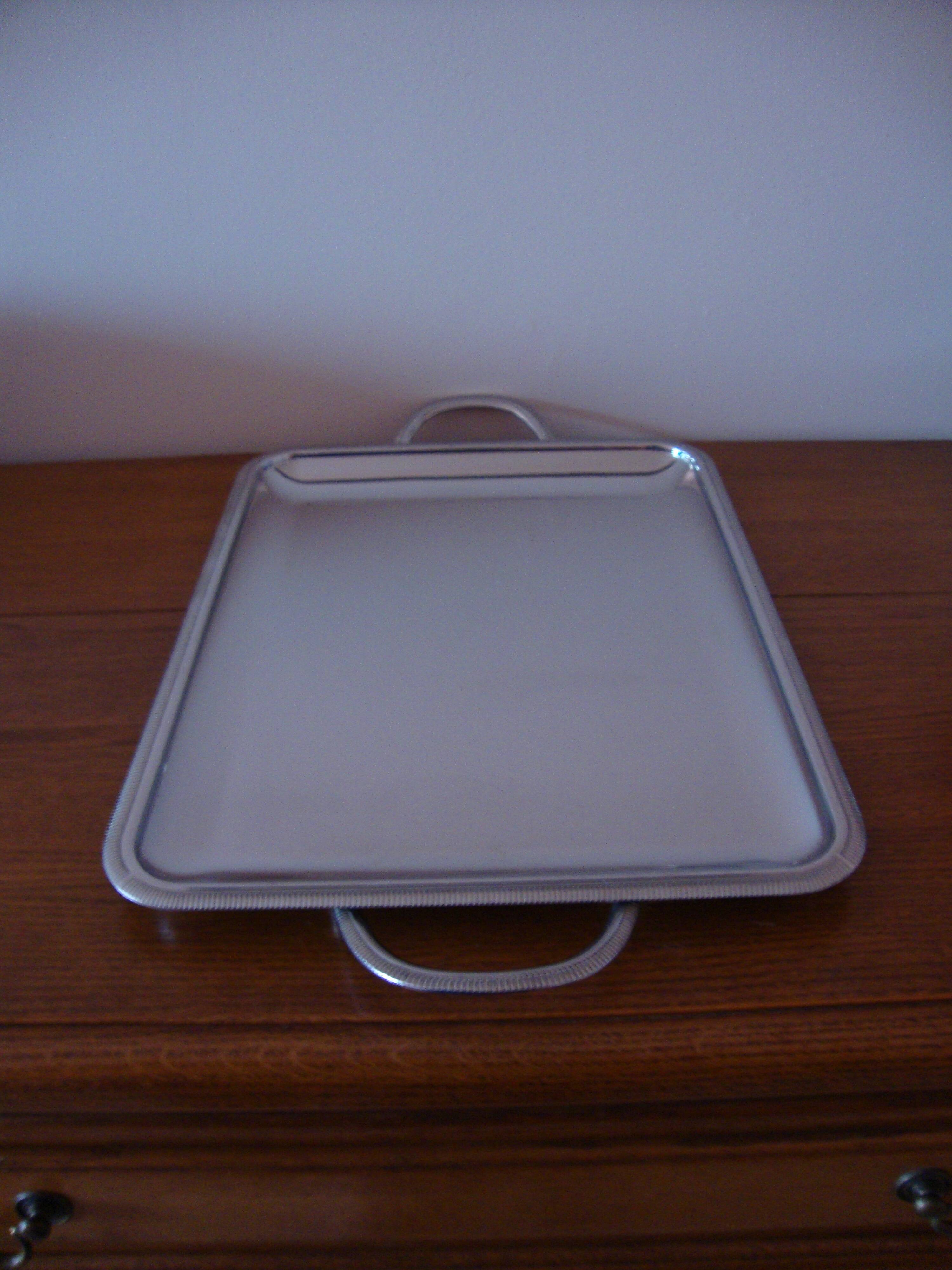 Plateau de service en inox Letang Remy | Selency