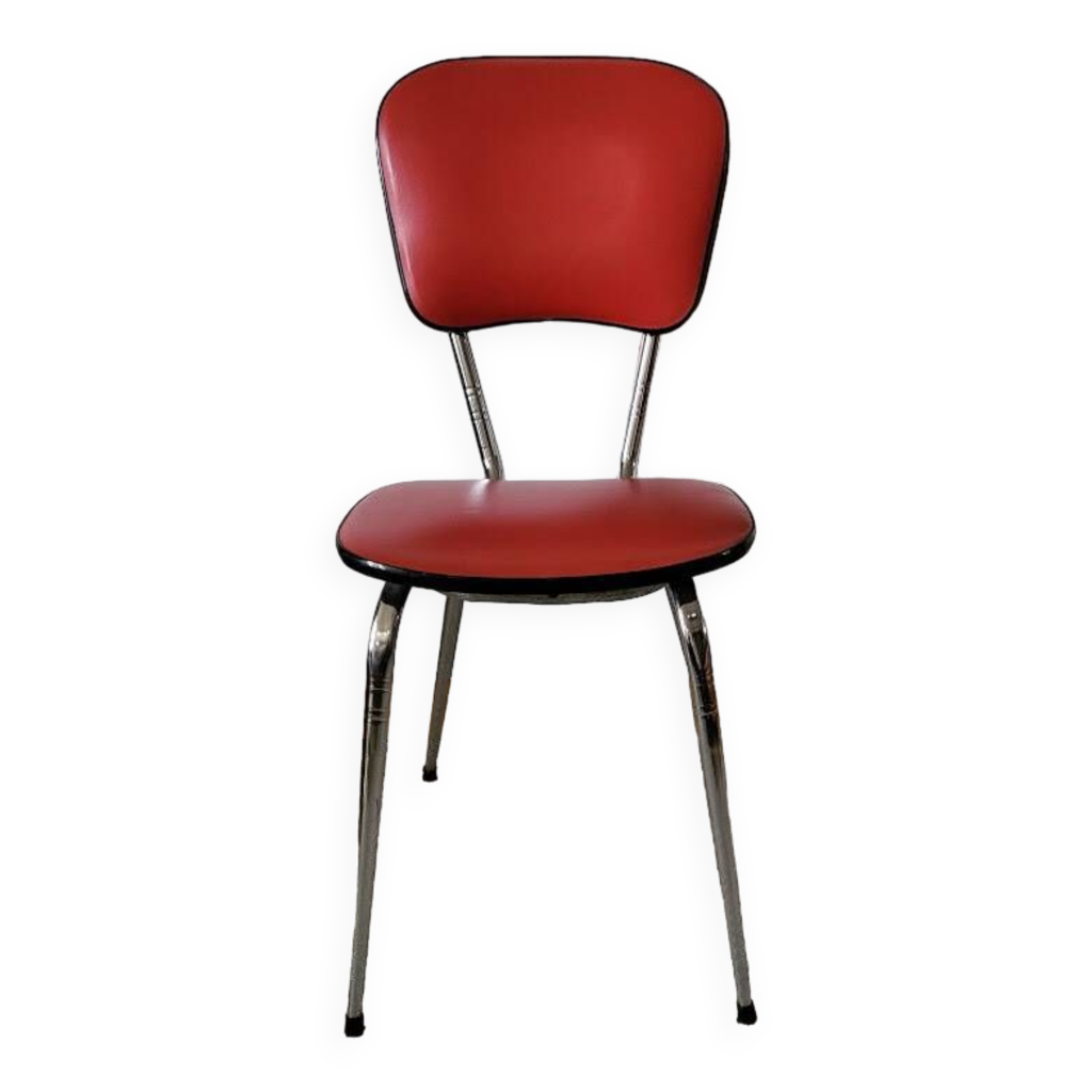 Chaise vintage rouge | Selency