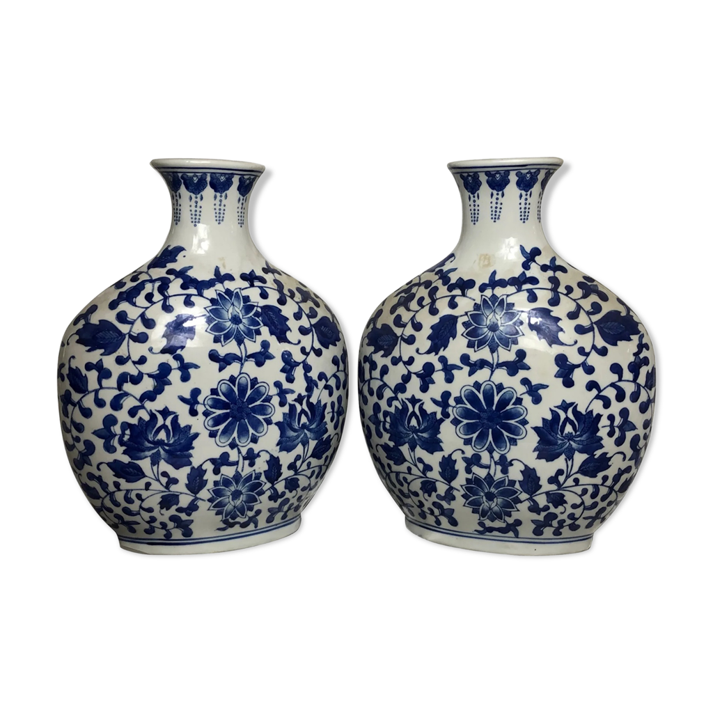 Paire de vases chinois 20th | Selency
