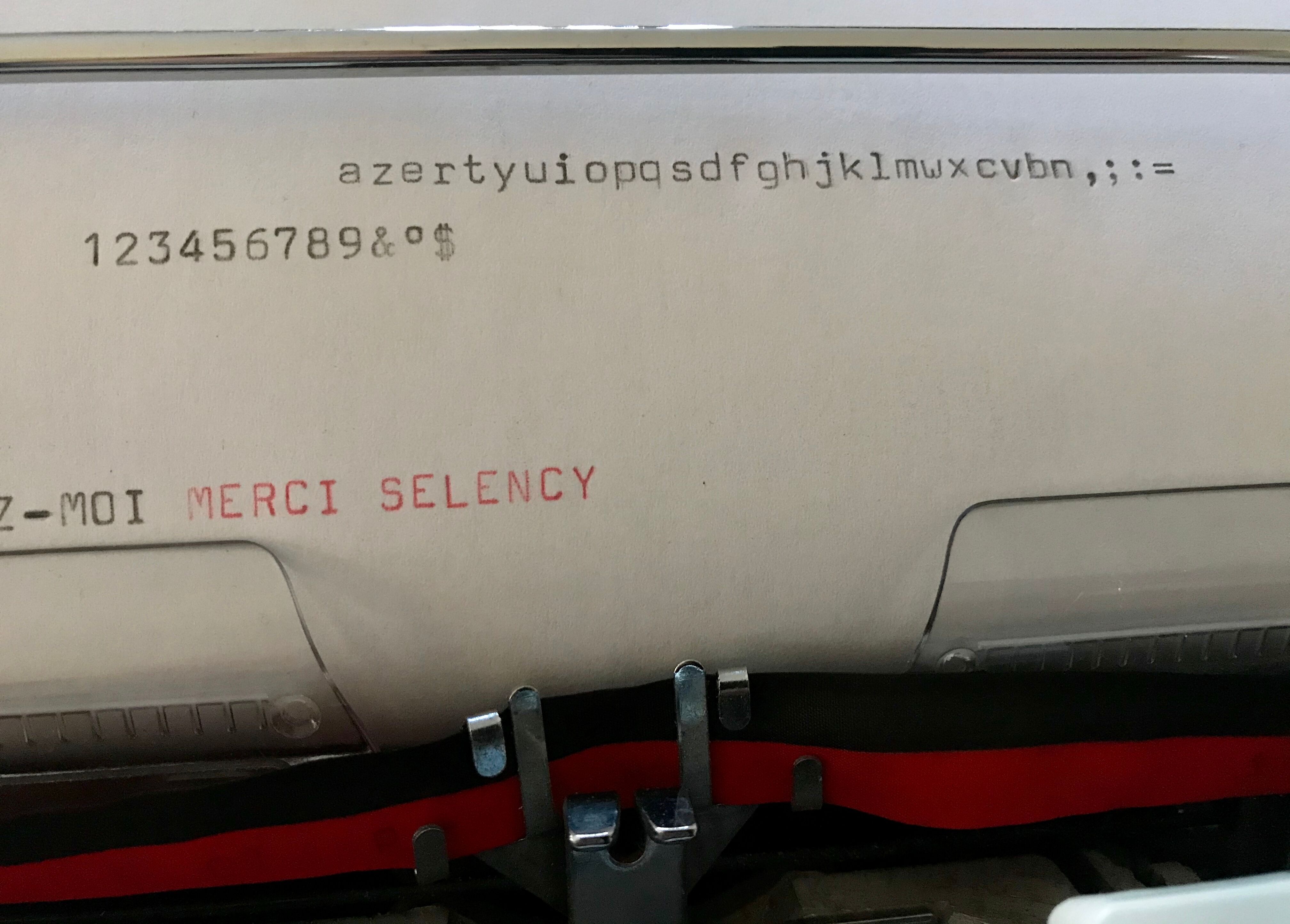 Machine à écrire Hermès baby S 70 | Selency