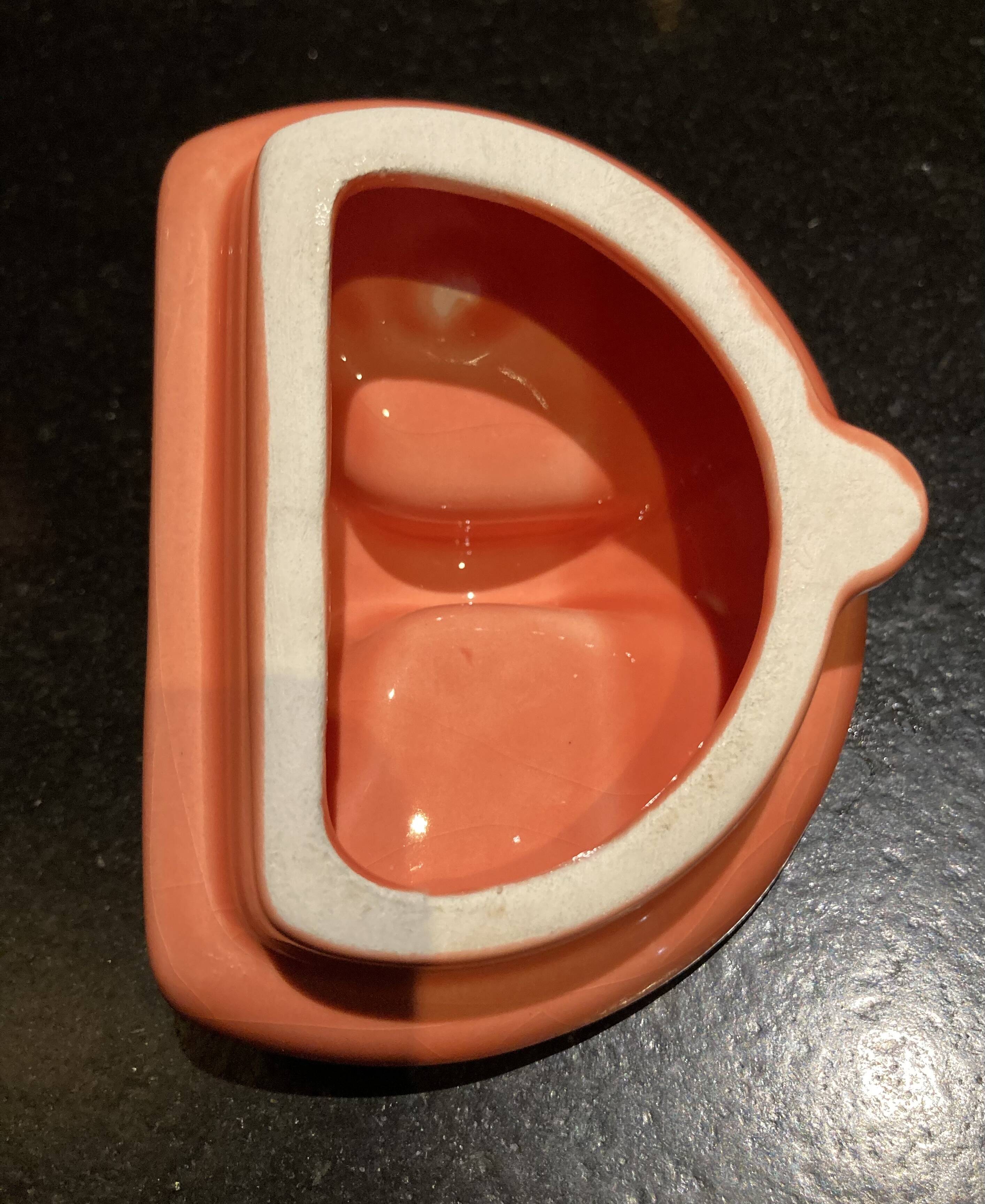 Théière éléphant lipton corail/orange vintage | Selency