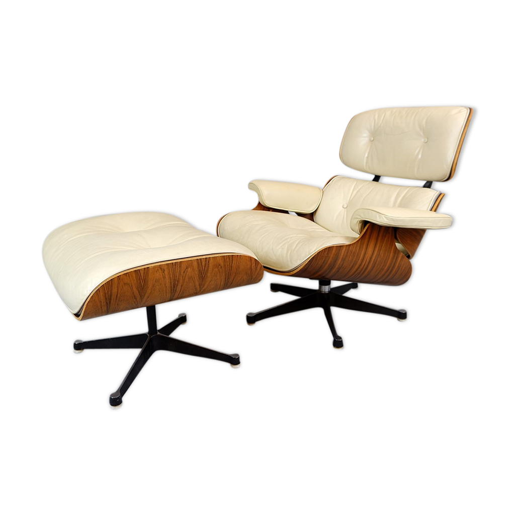 Fauteuil & ottoman par Charles Et Ray Eames, édition Mobilier ...