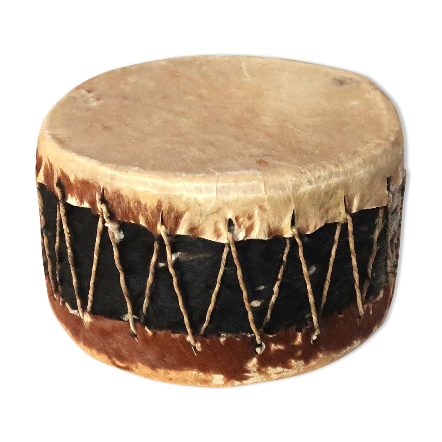 Tam tam Africain en peau | Selency