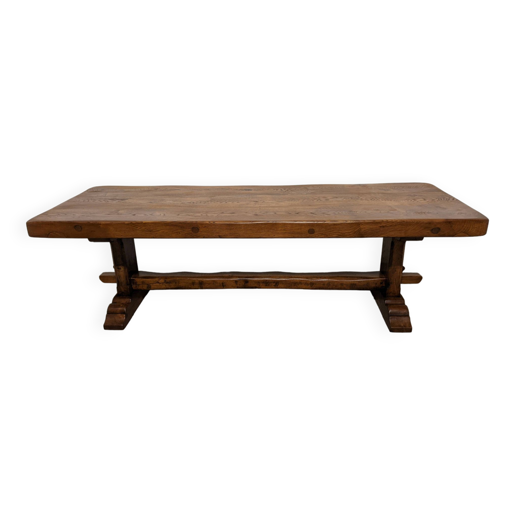 Table monastère XL 250 cm en chêne massif | Selency