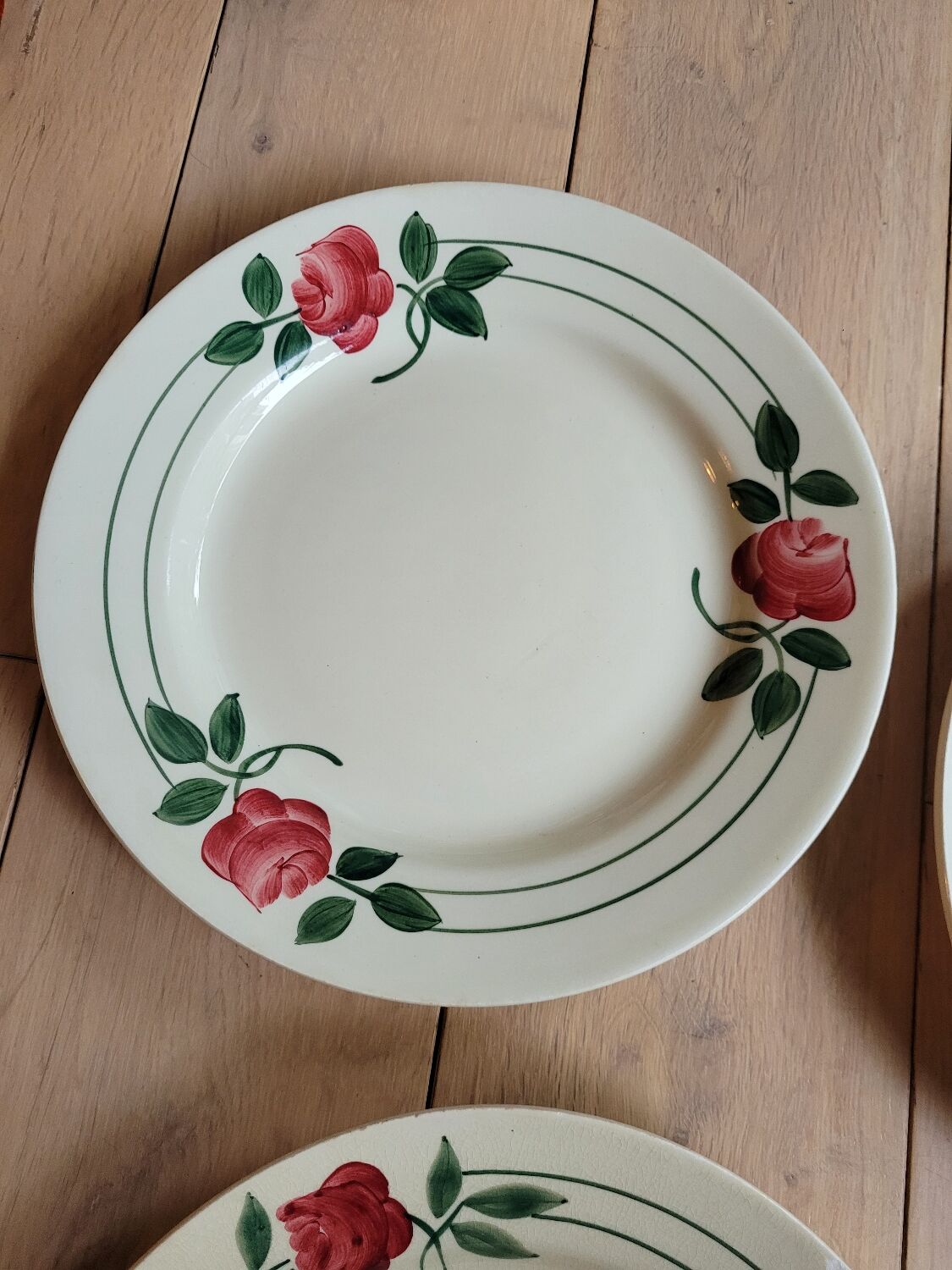 Lot de 3 assiettes plates Mado | Selency