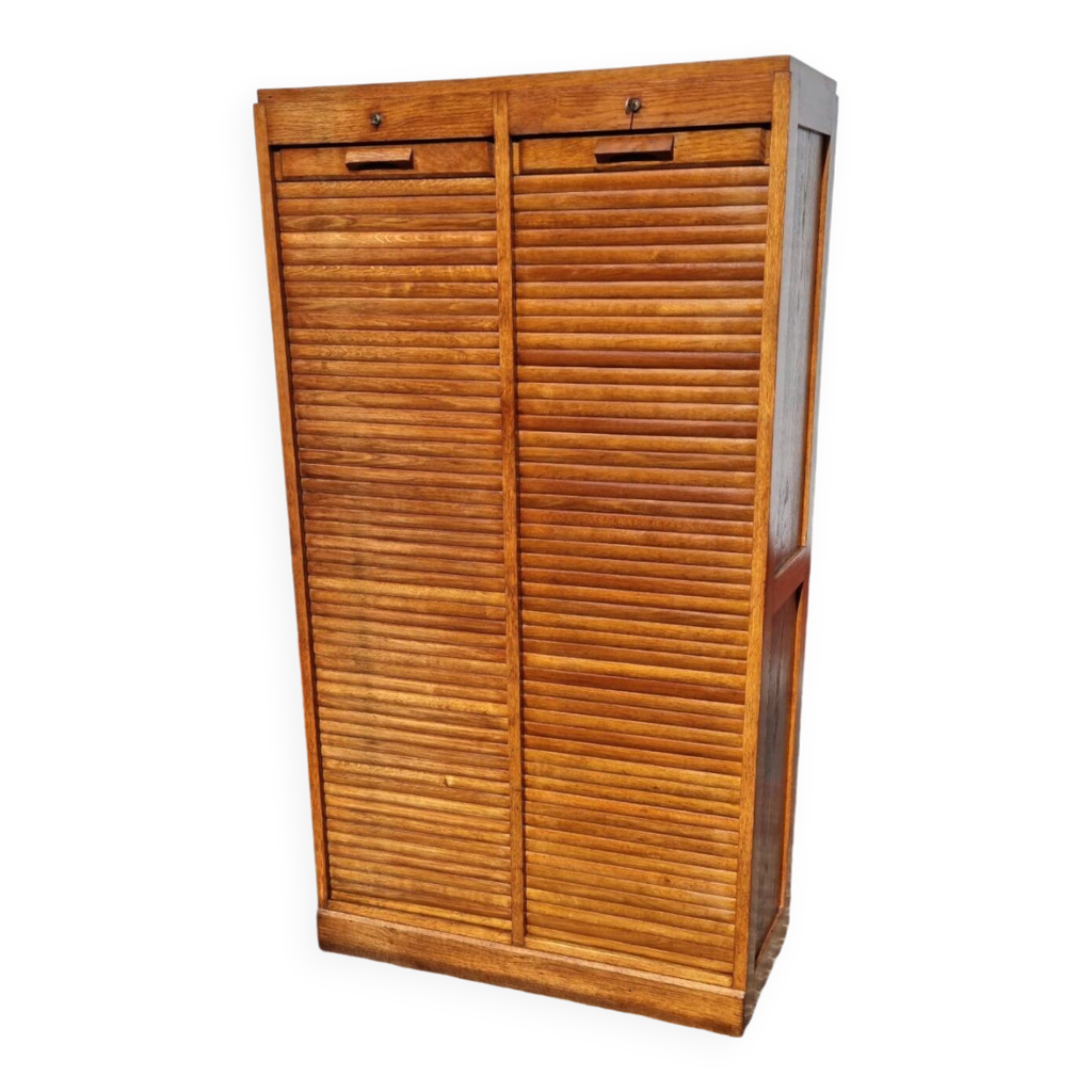 Double Classeur en Chêne "de Notaire" | Selency