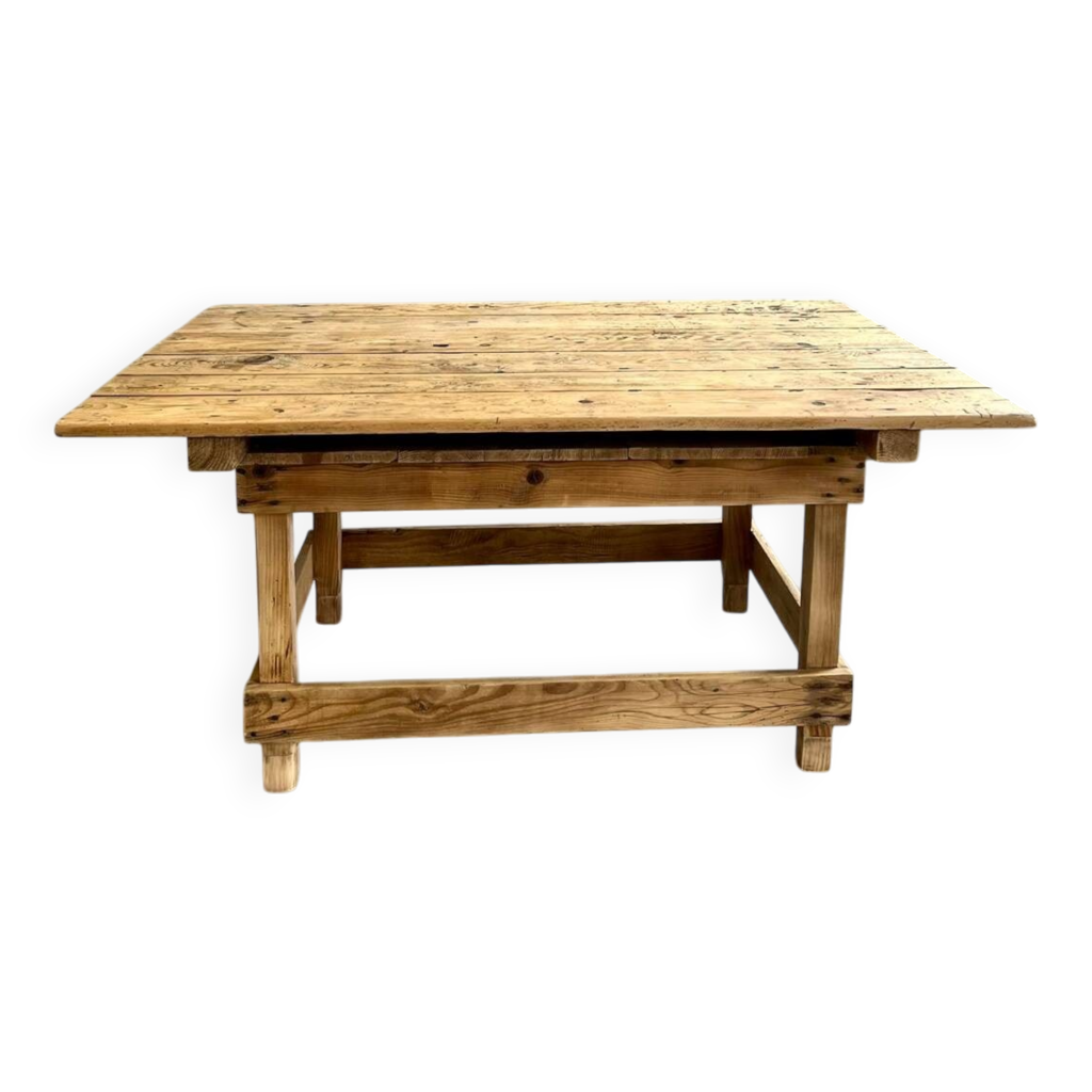 Table de métier, de ferme, îlot | Selency