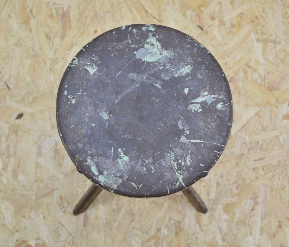 Vintage industrial stool by Evertaut | Selency