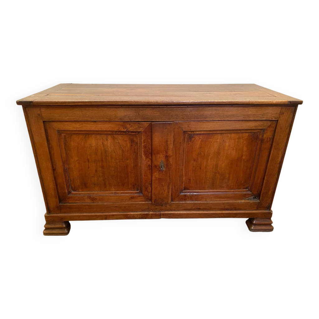 Buffet pétrin ancien en bois massif | Selency