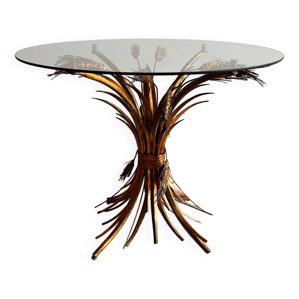 Gerbe de blé Table d'appoint 'Coco Chanel' Hans Kögl | Selency
