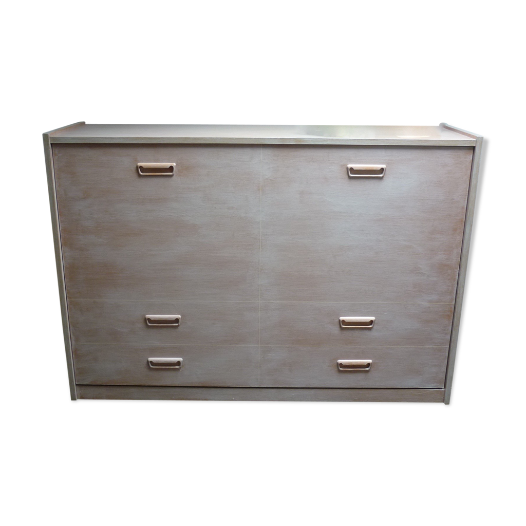 Meuble lit pliant dans une commode | Selency