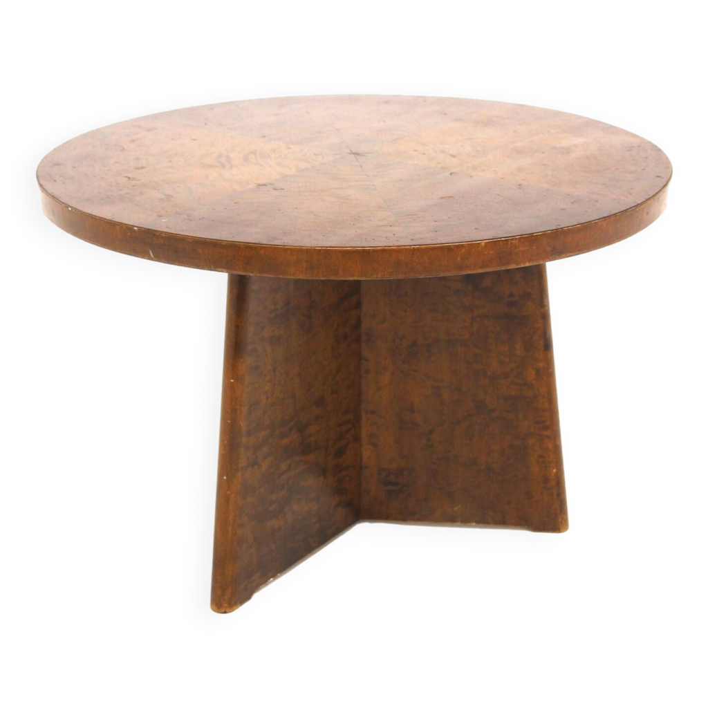 Table basse scandinave en bouleau, Svenska Möpbelfabrikerna Bodafors ...
