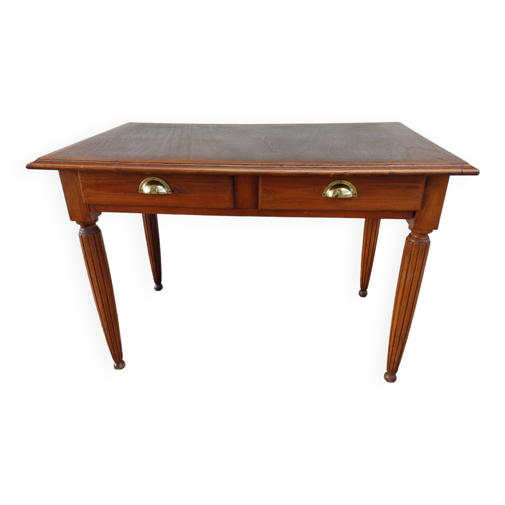 bureau ou table, 2 tiroirs | Selency