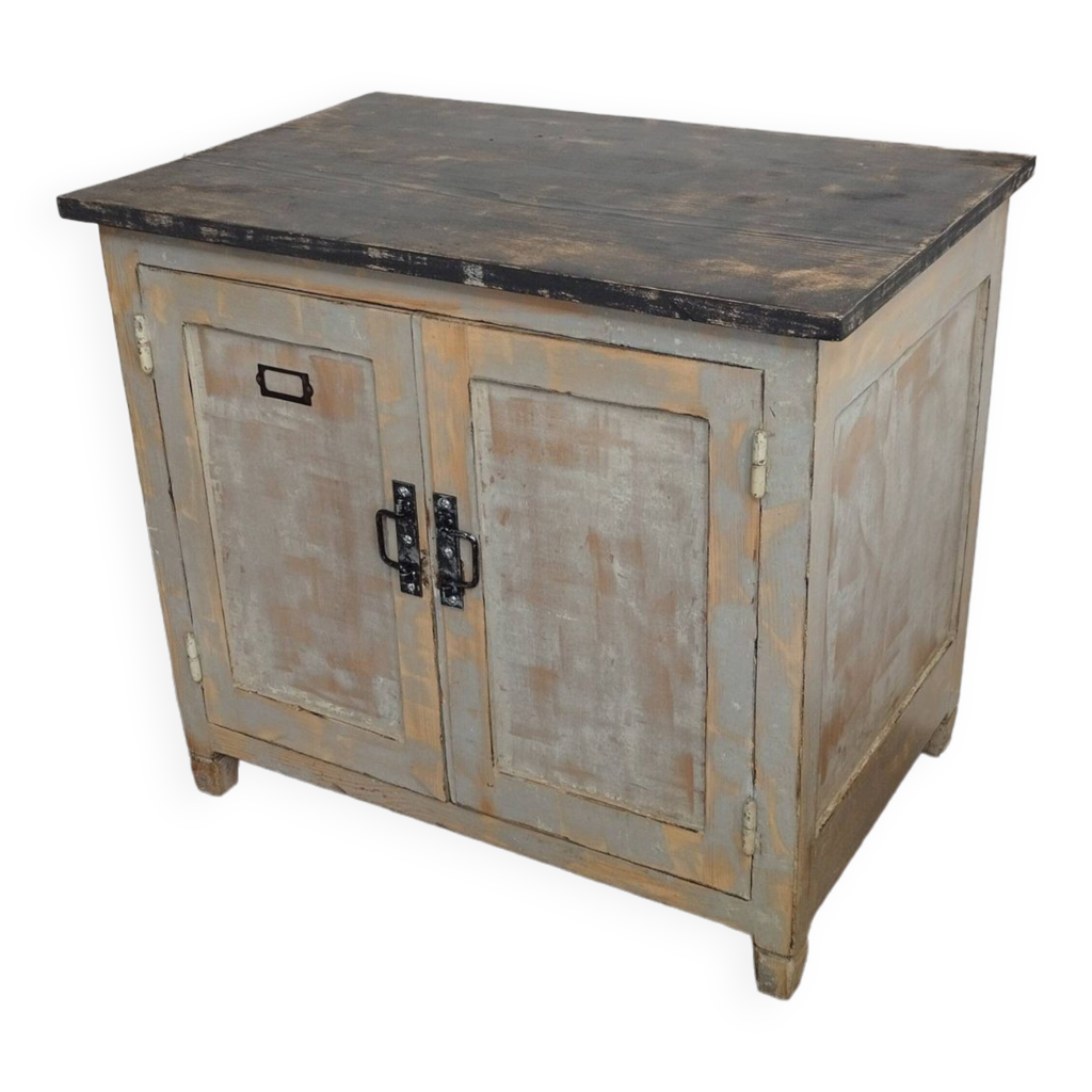 Petit buffet d'atelier- petit meuble vintage | Selency