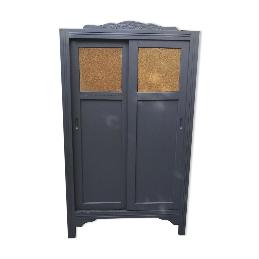 Armoire penderie style parisienne portes coulissantes | Selency