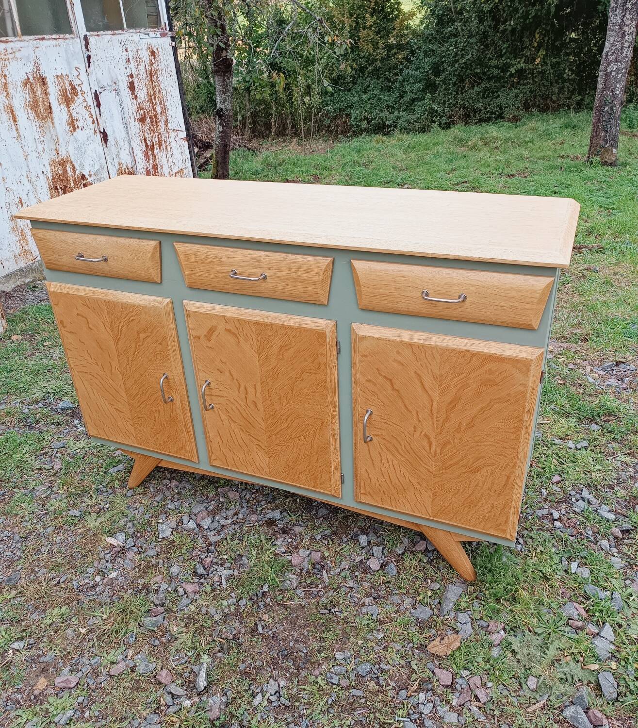 Buffet pieds compas | Selency