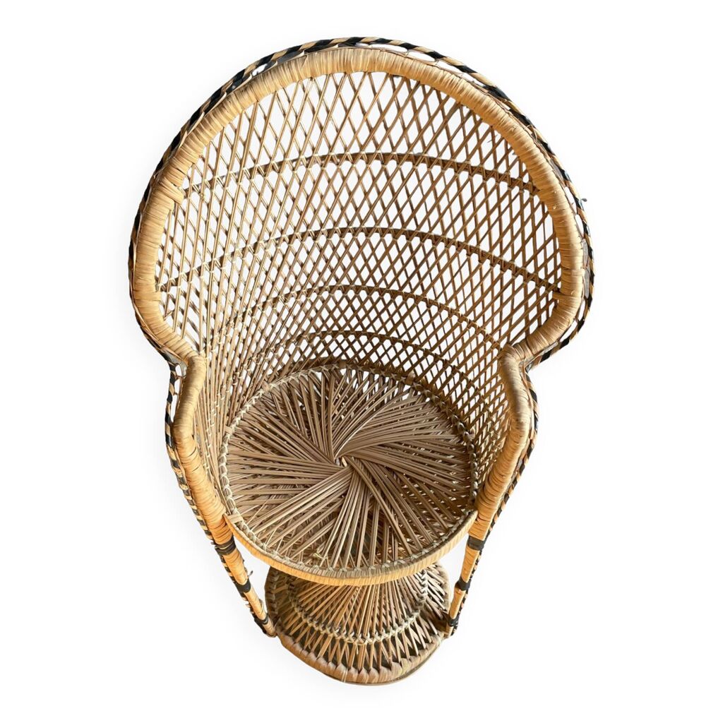 Fauteuil en osier | Selency