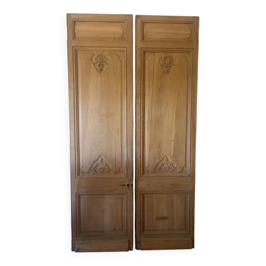 Double porte en chêne massif | Selency