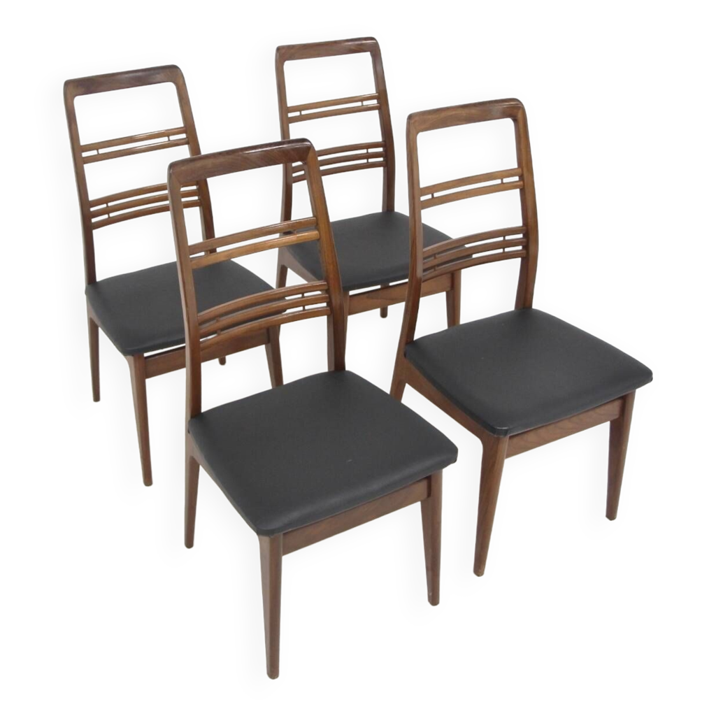 Set de 4 chaises "Rosetto", Svante Skogh, Abra Möbler, Suède, 1960 ...
