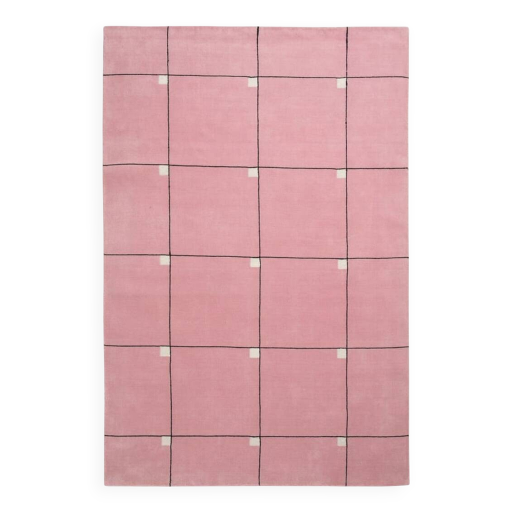 Modern – Pink PLUSH RUG | Selency