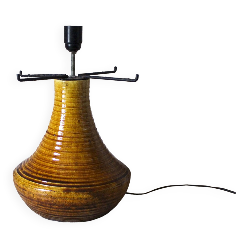 Pied de lampe en céramique Accolay | Selency