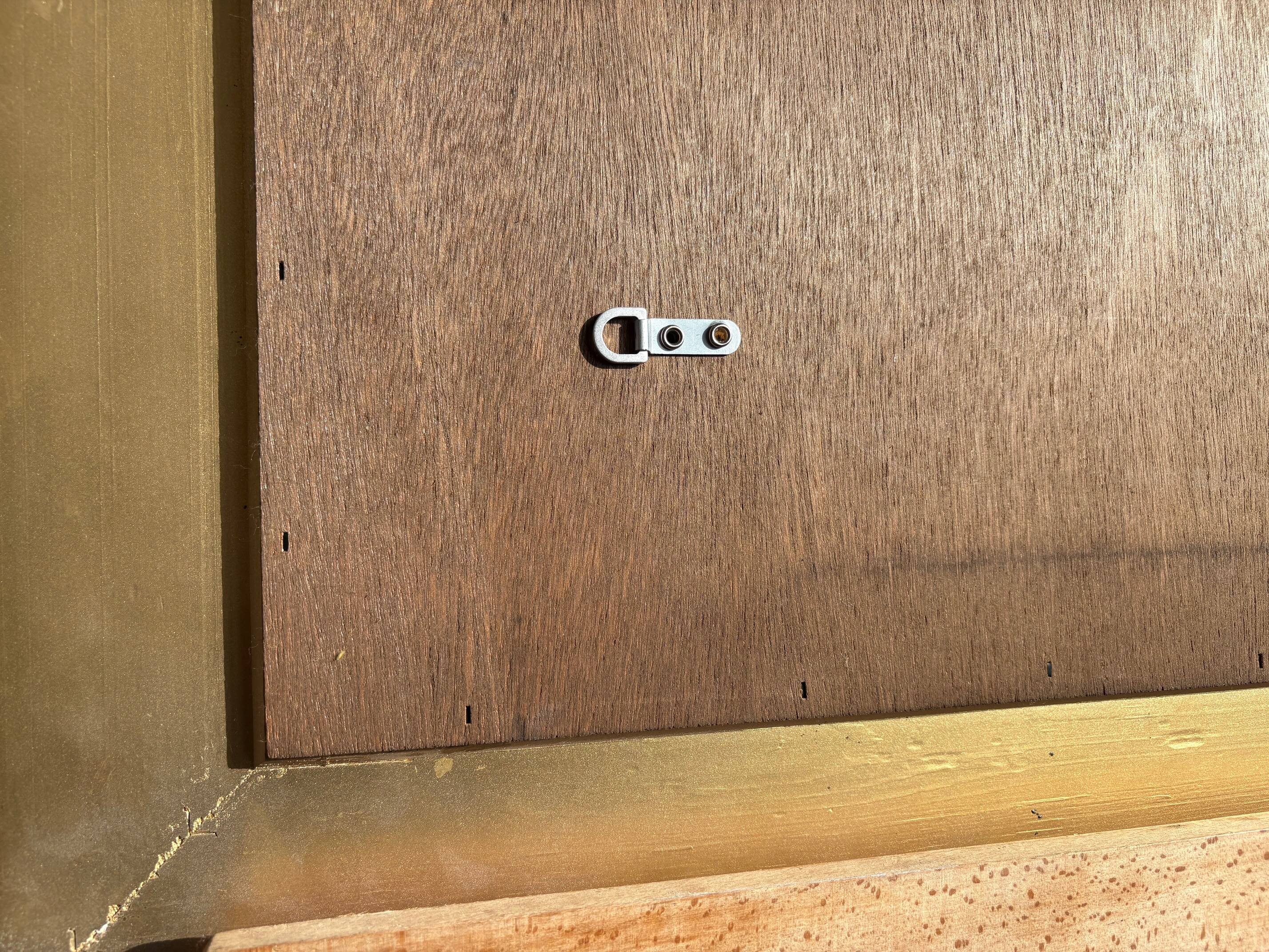 Grand miroir Deknudt "Slate Polychrome" – Belgique, années 1980 | Selency