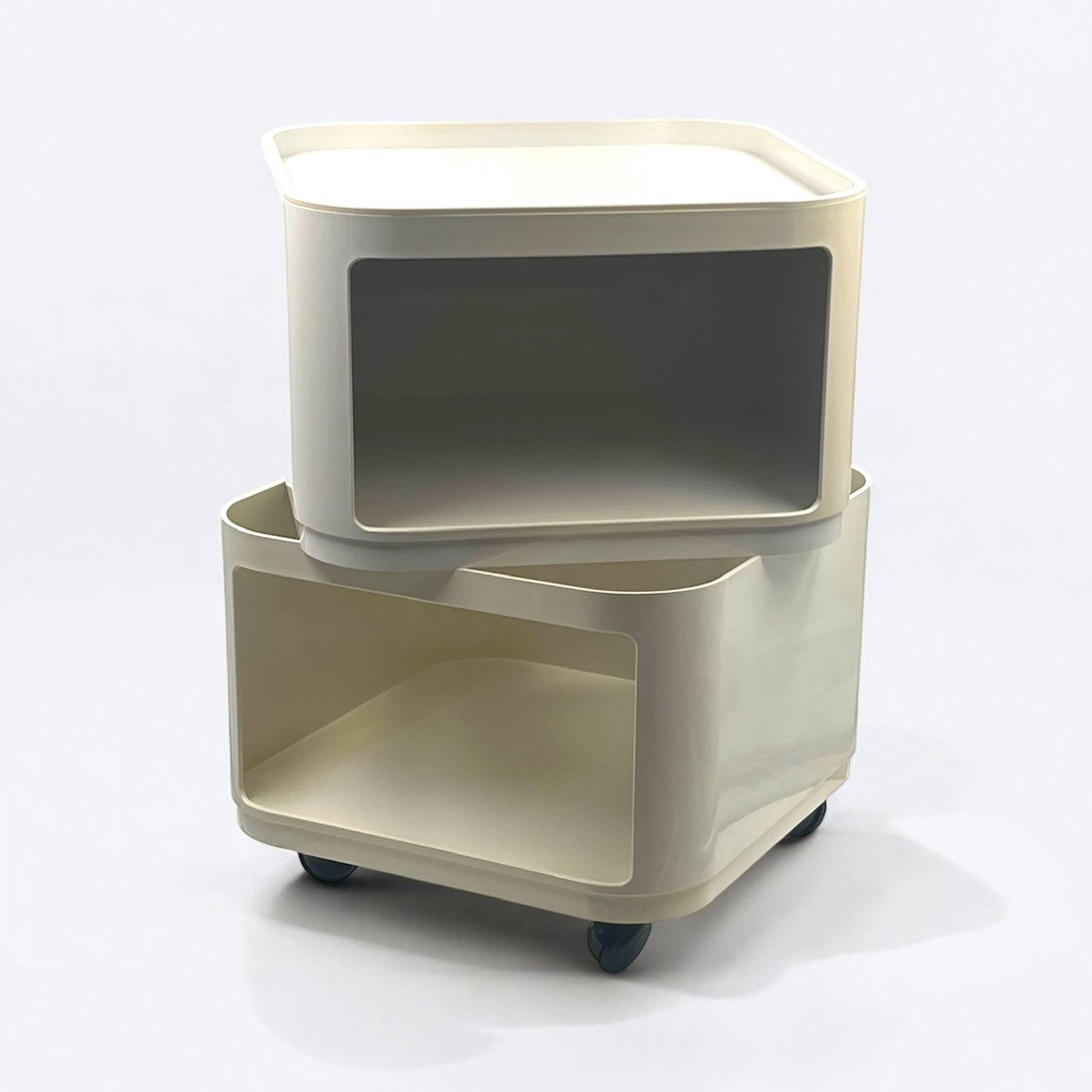 Kartell Componibili Square Storage Unit Side Table Trolley Model 4970 ...