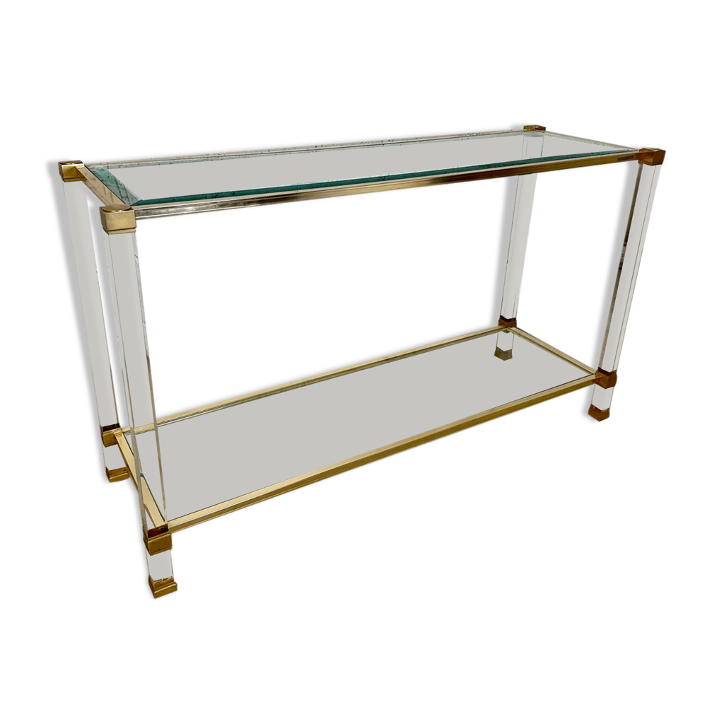 Console en plexiglas altuglas de Pierre Vandel | Selency