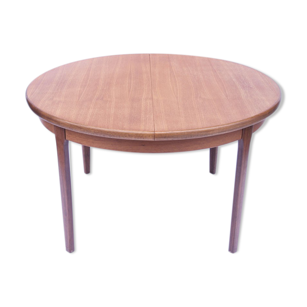 Table de salle à manger scandinave vintage une rallonge papillon | Selency