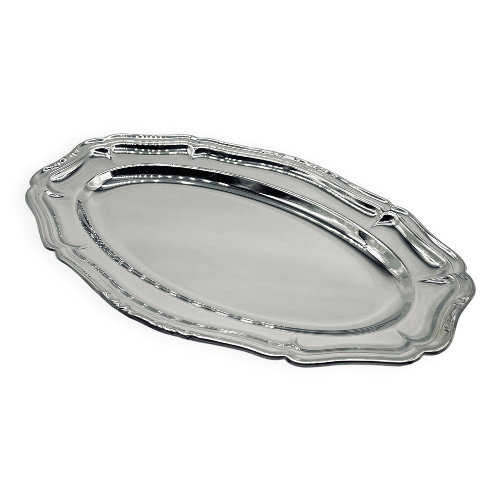 Grand plat en inox | Selency