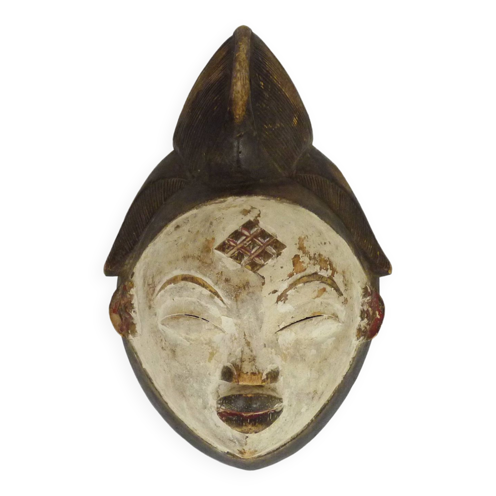 Old punu mask from gabon africa african tribal art | Selency