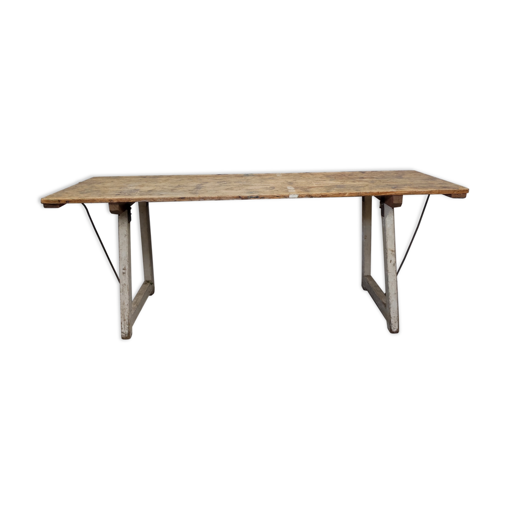 Table de marché ou table guinguette 2 mètres | Selency