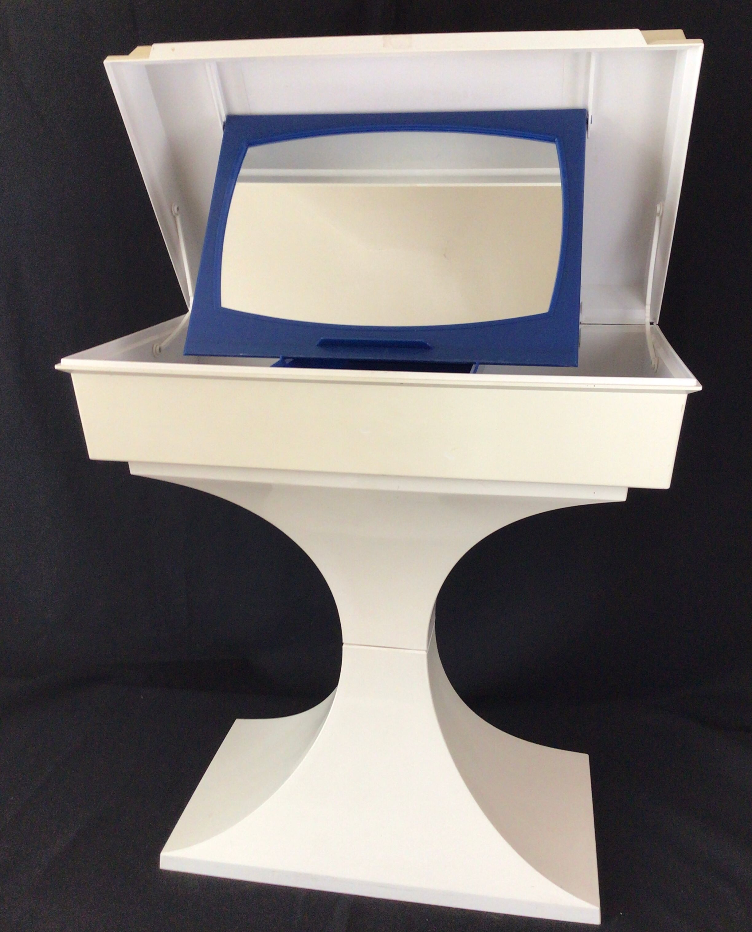 Coiffeuse plastique prisunic flair vintage 70 | Selency