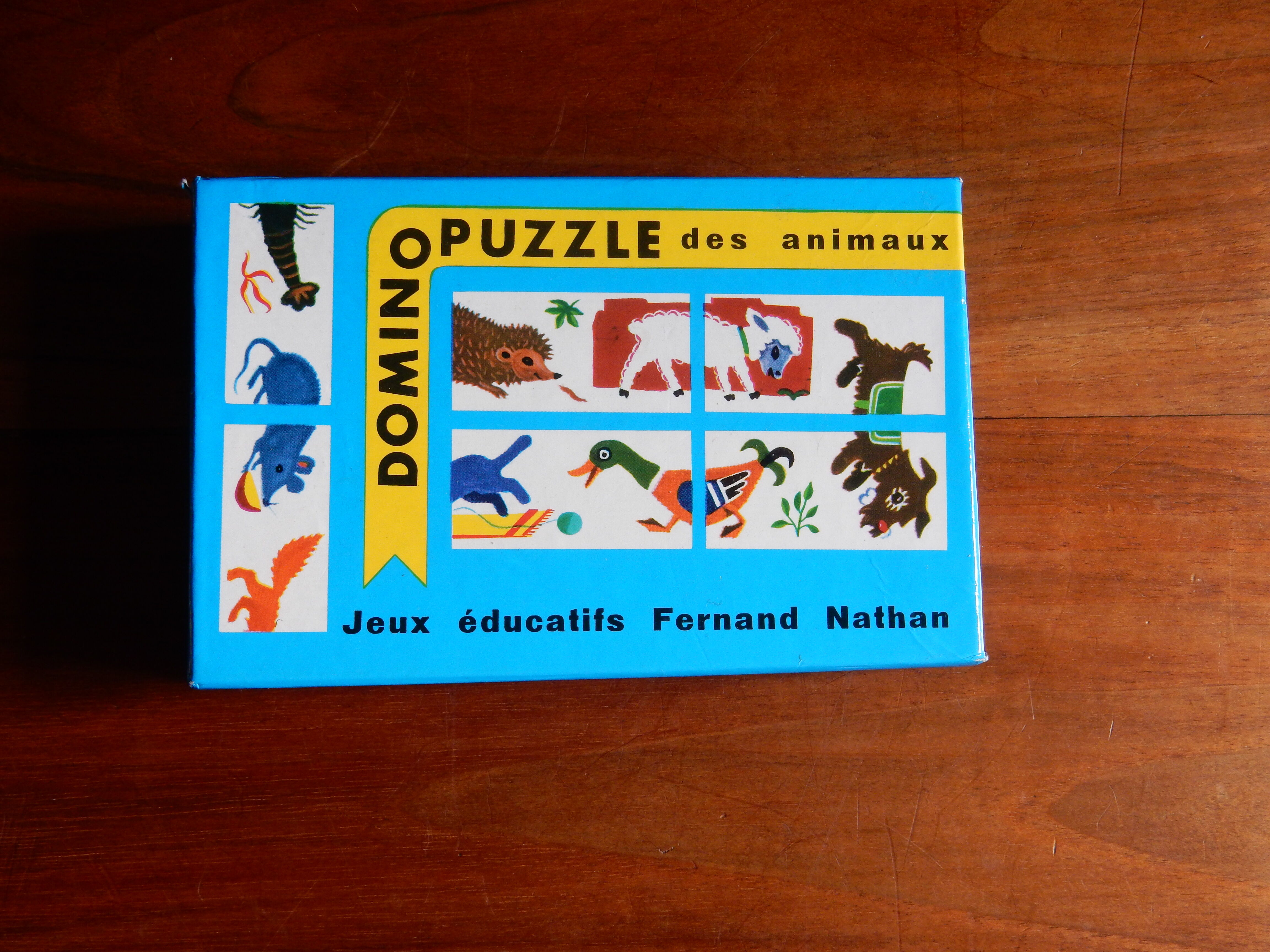 Domino puzzle des animaux de fernand nathan | Selency