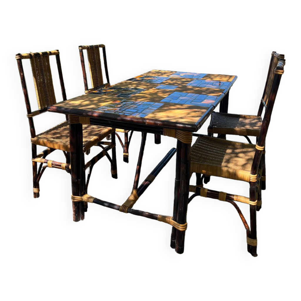 Table et chaises jardin vintage | Selency